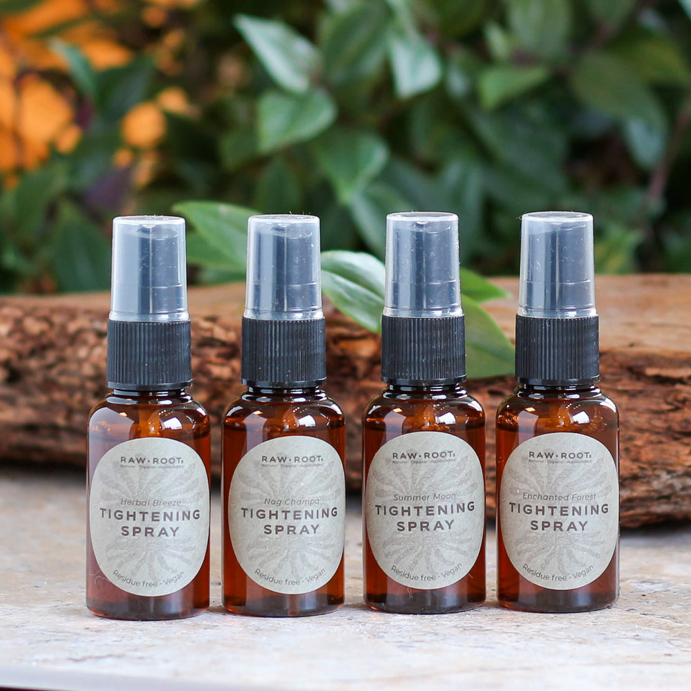 Tightening Spray Sample Set - 4 Sprays für die Dreadlock-Pflege | RAW ROOTs